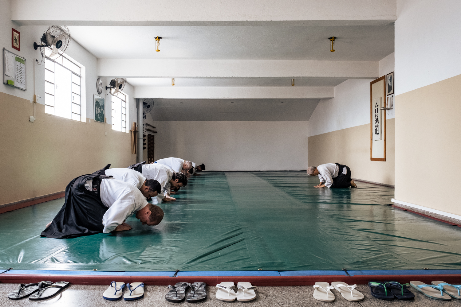 Aula de Aikido na Sendo dojo - SENDO DOJO